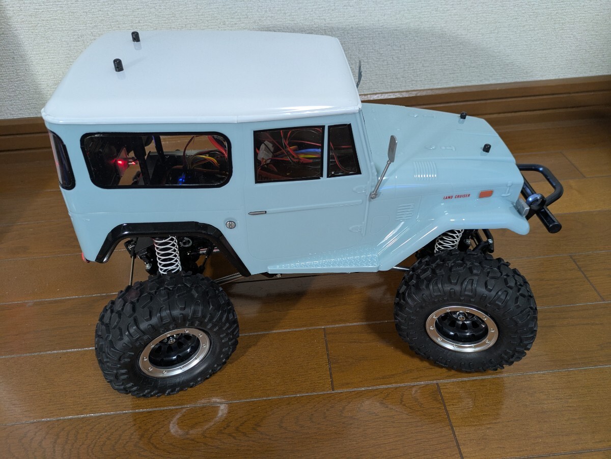 Yahoo!オークション - タミヤ CR-01 ランドクルーザー40 4ws仕様 新品...