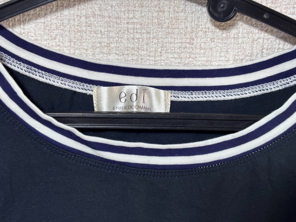 Yahoo!オークション - d3845 エンリコドマーニedi ENRICODOMANI刺繍入...