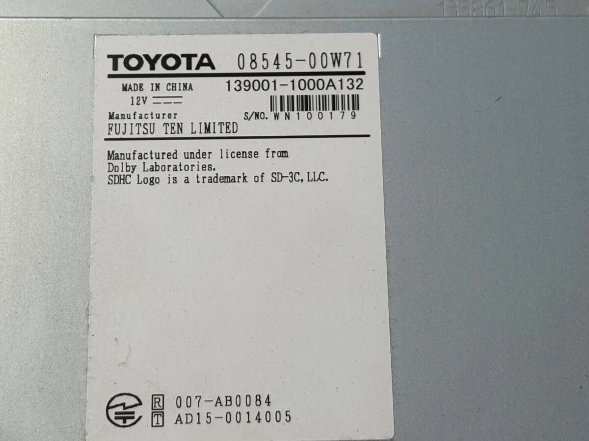 Yahoo!オークション - S105 アルファード AGH30W GGH30W トヨタ純正SD...