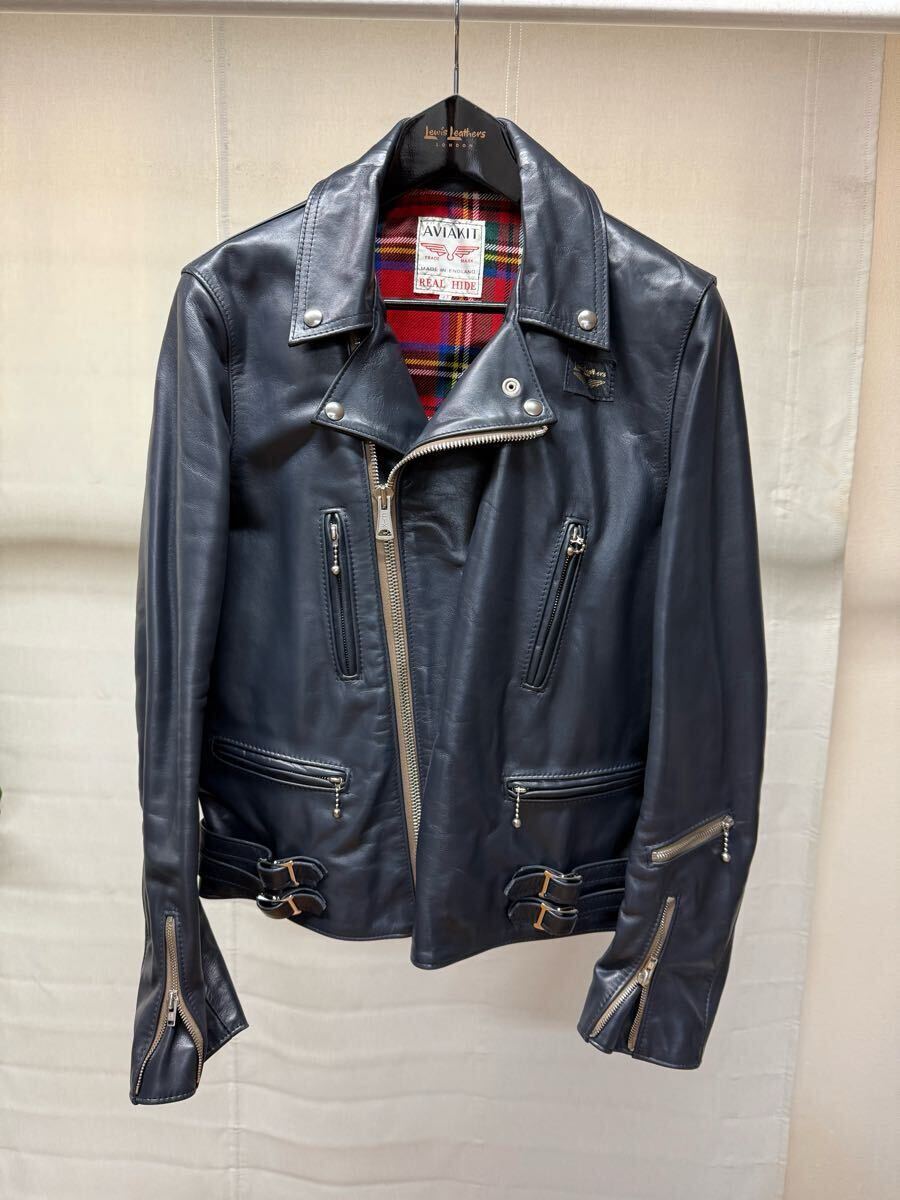 Yahoo!オークション - 【Lewis Leathers ルイスレザー Lightning 391T ...