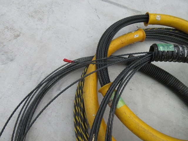 Yahoo!オークション - 9156 通線ワイヤー メーカー等不明 配線通し 入...