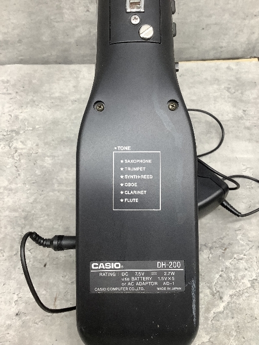 Yahoo!オークション - Z1a CASIO(カシオ) デジタルホーン DH-200 電子 ...