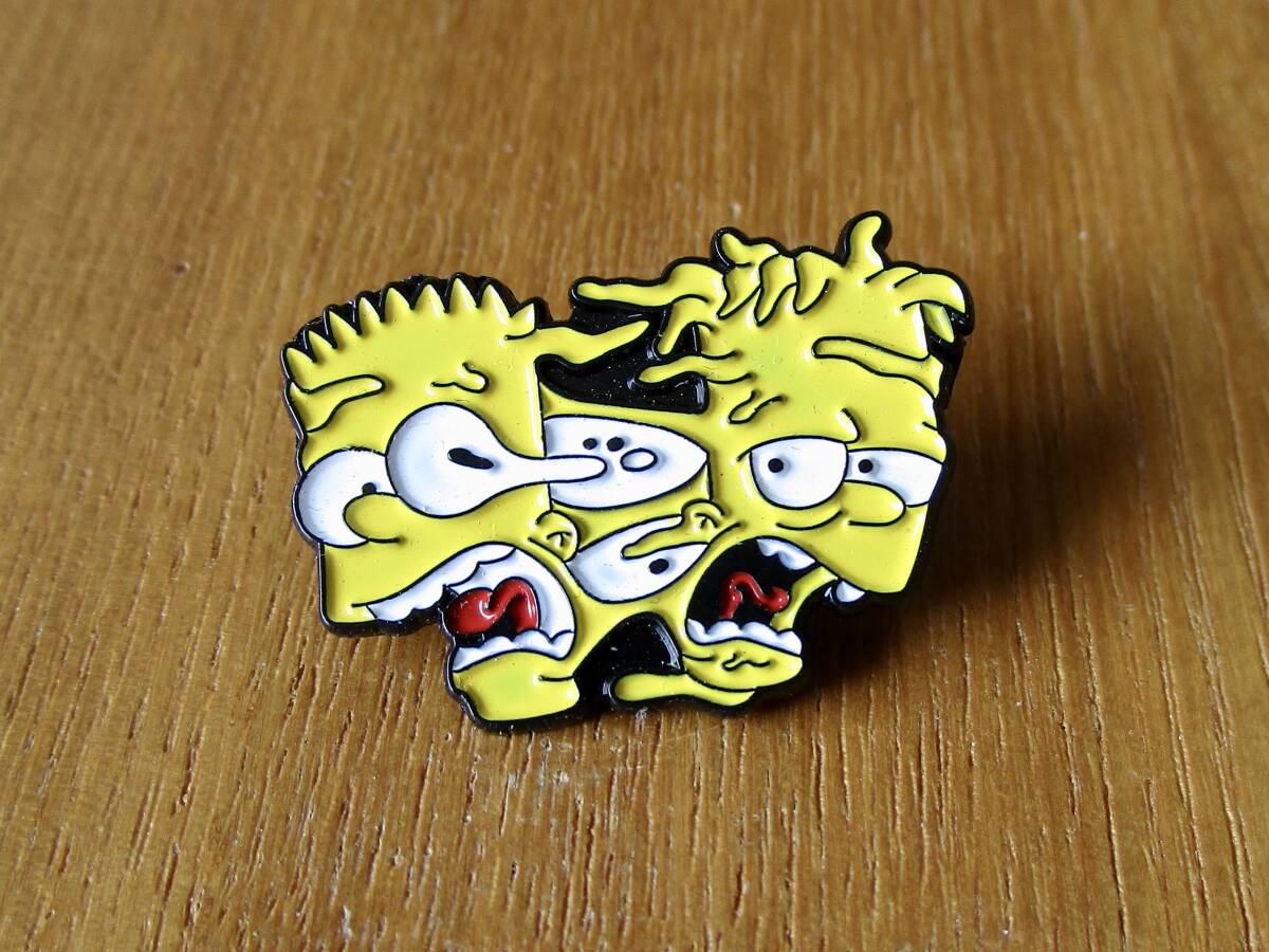 Yahoo!オークション - シンプソンズ 顔 古い ピンバッジ 当時物 広告 ...