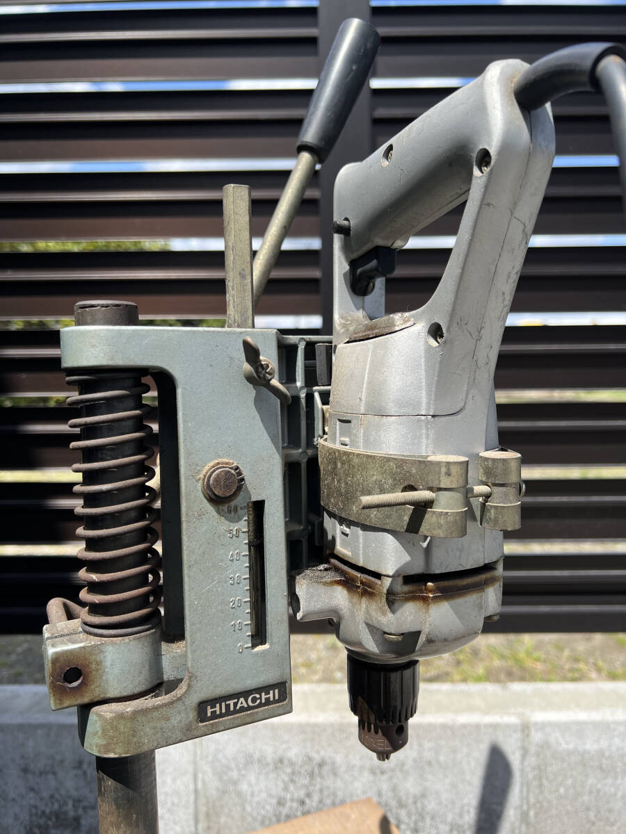 Yahoo!オークション - 日立工機 ドリルスタンド D13-DS コラム高さ450m...