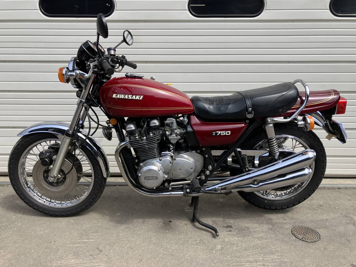 札幌発 最落なし 全国発送可 絶版 車検付 カワサキ Z750 A4 Z2F S53年式 ZⅡ(401cc-750cc)｜売買されたオークション情報、yahooの商品情報をアーカイブ公開 ...