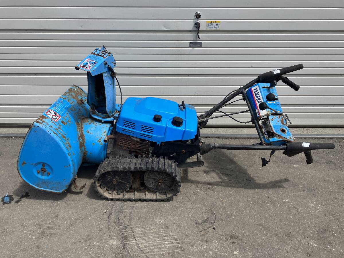 Yahoo!オークション - 札幌発 最落なし 除雪機 ヤマハ リッキー SA560E...