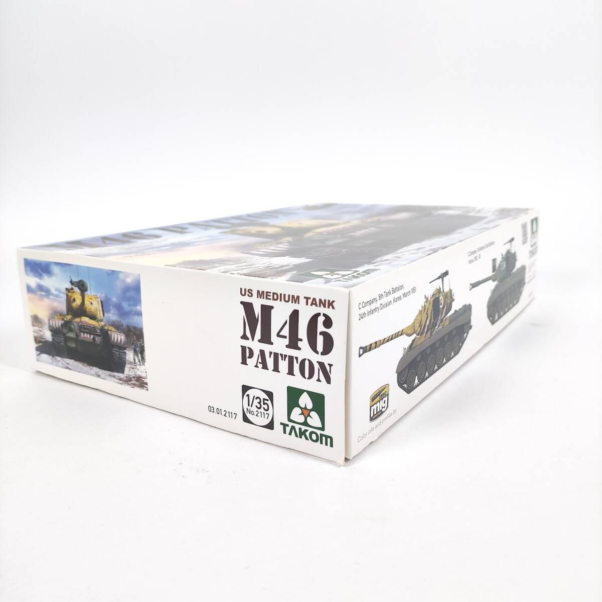 Yahoo!オークション - 未組立 TAKOM タコム 1/35 M46 PATTON US MEDIUM...