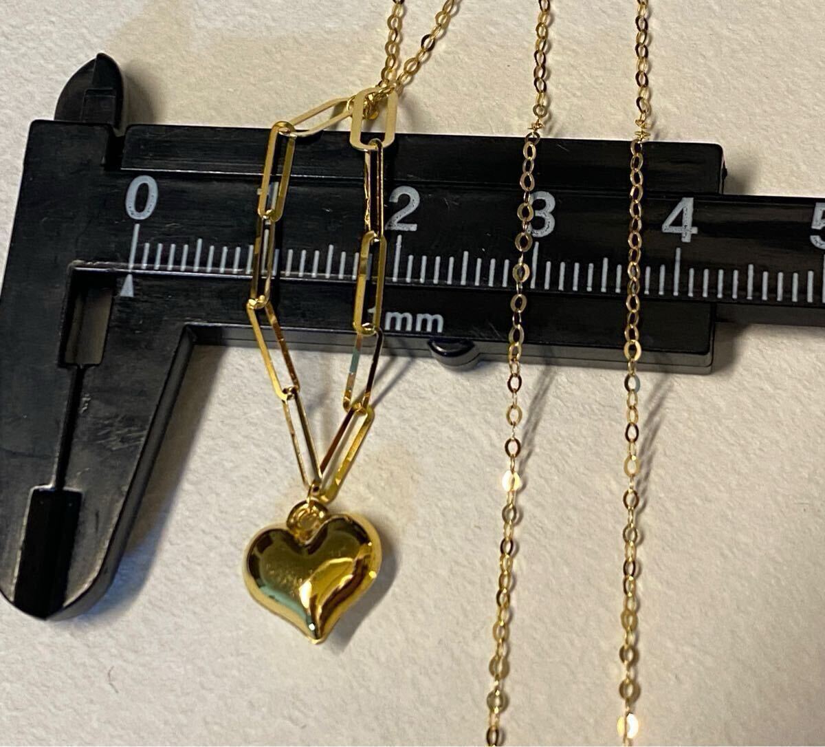 k18YG ハートペンダントトップ k18金ネックレス イエロー k18YG ハートペンダントトップ k18金ネックレス イエロー