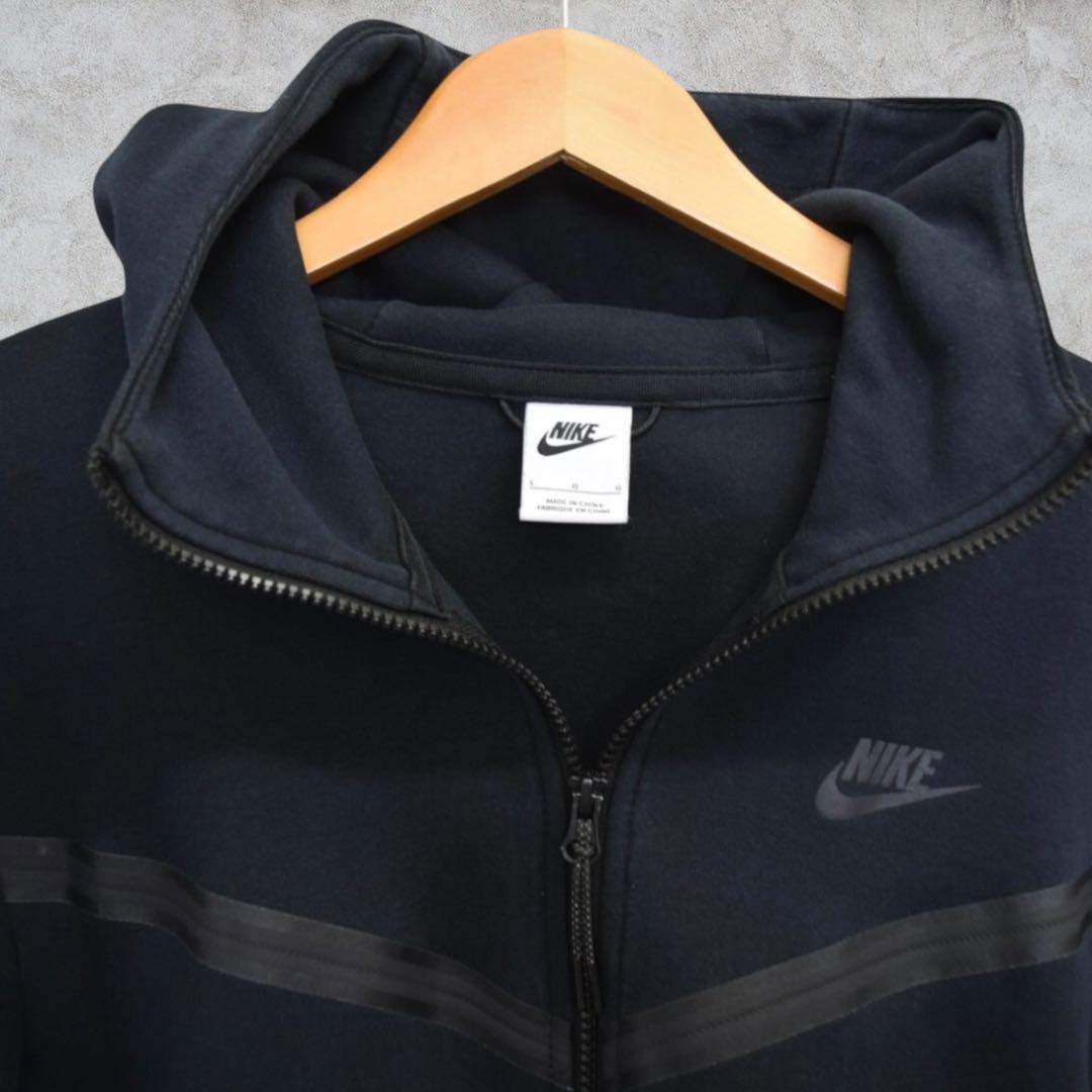廃盤】NIKE ナイキ テックフリース セットアップ ブラック 上L 廃盤】NIKE ナイキ テックフリース セットアップ ブラック 上L
