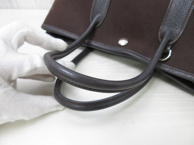 極美品 HERMES エルメス ガーデンパーティ TPM ハンドバッグ 極美品 HERMES エルメス ガーデンパーティ TPM ハンドバッグ