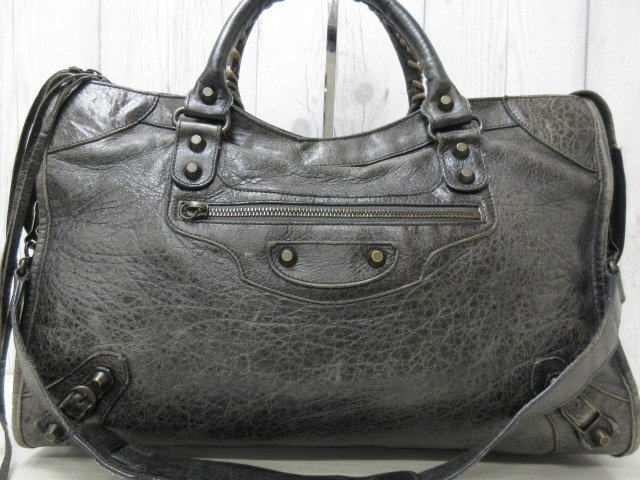 美品 BALENCIAGA バレンシアガ ザ・シティ ハンドバッグ 美品 BALENCIAGA バレンシアガ ザ・シティ ハンドバッグ