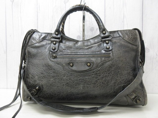 美品 BALENCIAGA バレンシアガ ザ・シティ ハンドバッグ 美品 BALENCIAGA バレンシアガ ザ・シティ ハンドバッグ