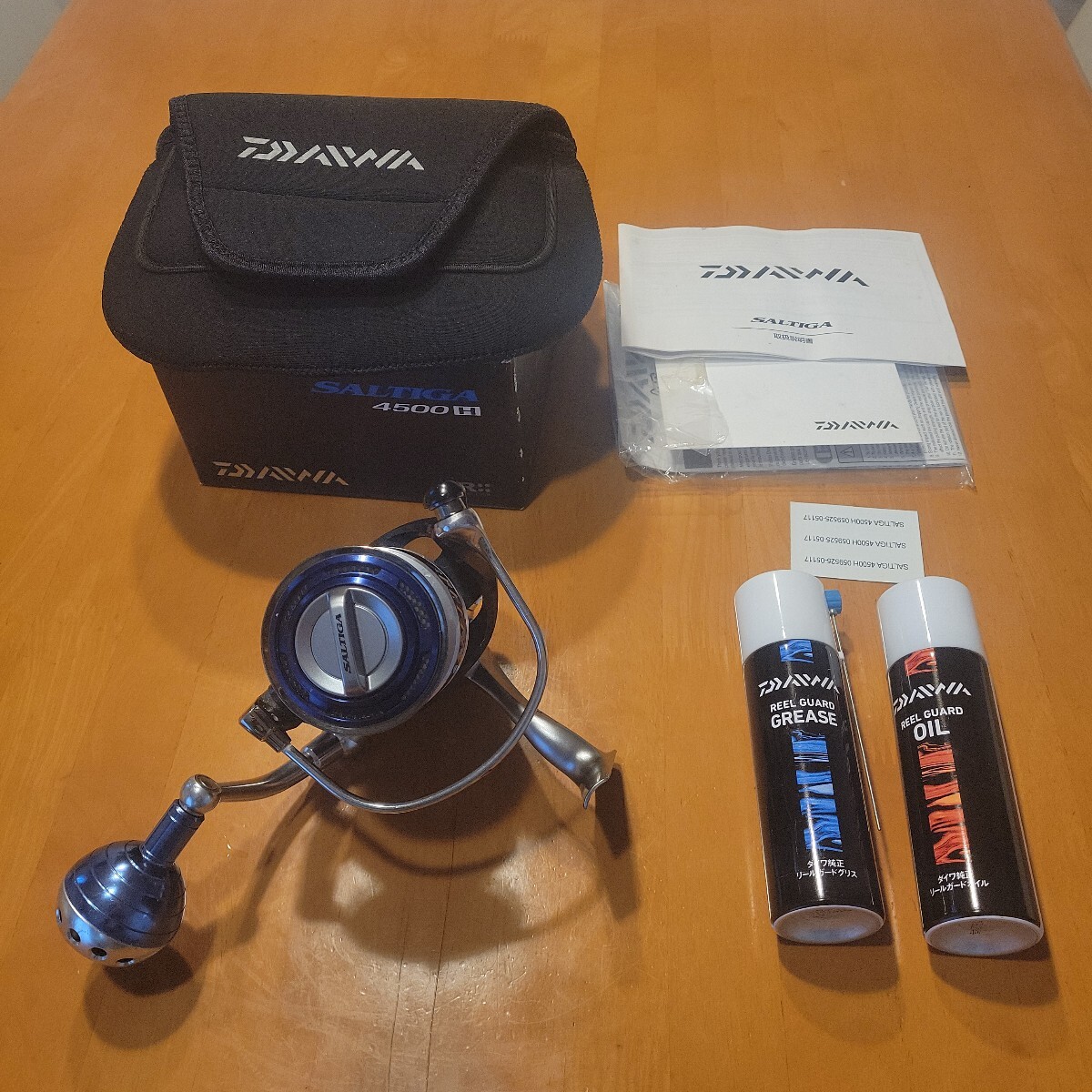 Yahoo!オークション - DAIWA ダイワ SALTIGA 4500H ソルティガ スピニ...