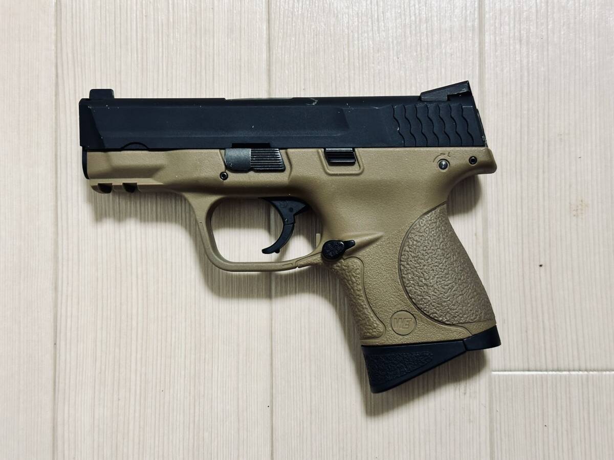 Yahoo!オークション - WE-TECH エアガン M&P9 コンパクト フロンガス仕...