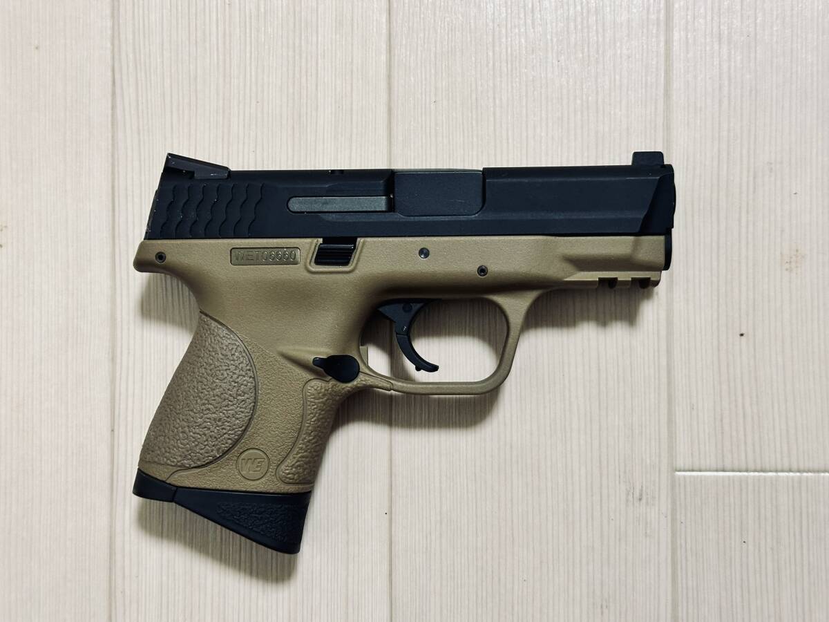 Yahoo!オークション - WE-TECH エアガン M&P9 コンパクト フロンガス仕...