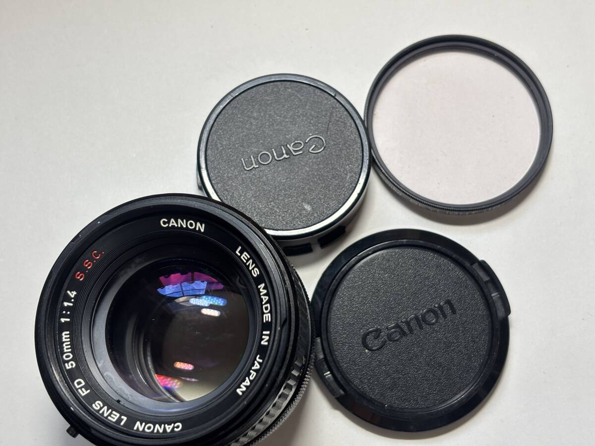 Yahoo!オークション - 15021) CANON FD 50mm 1.4 S.S.C.