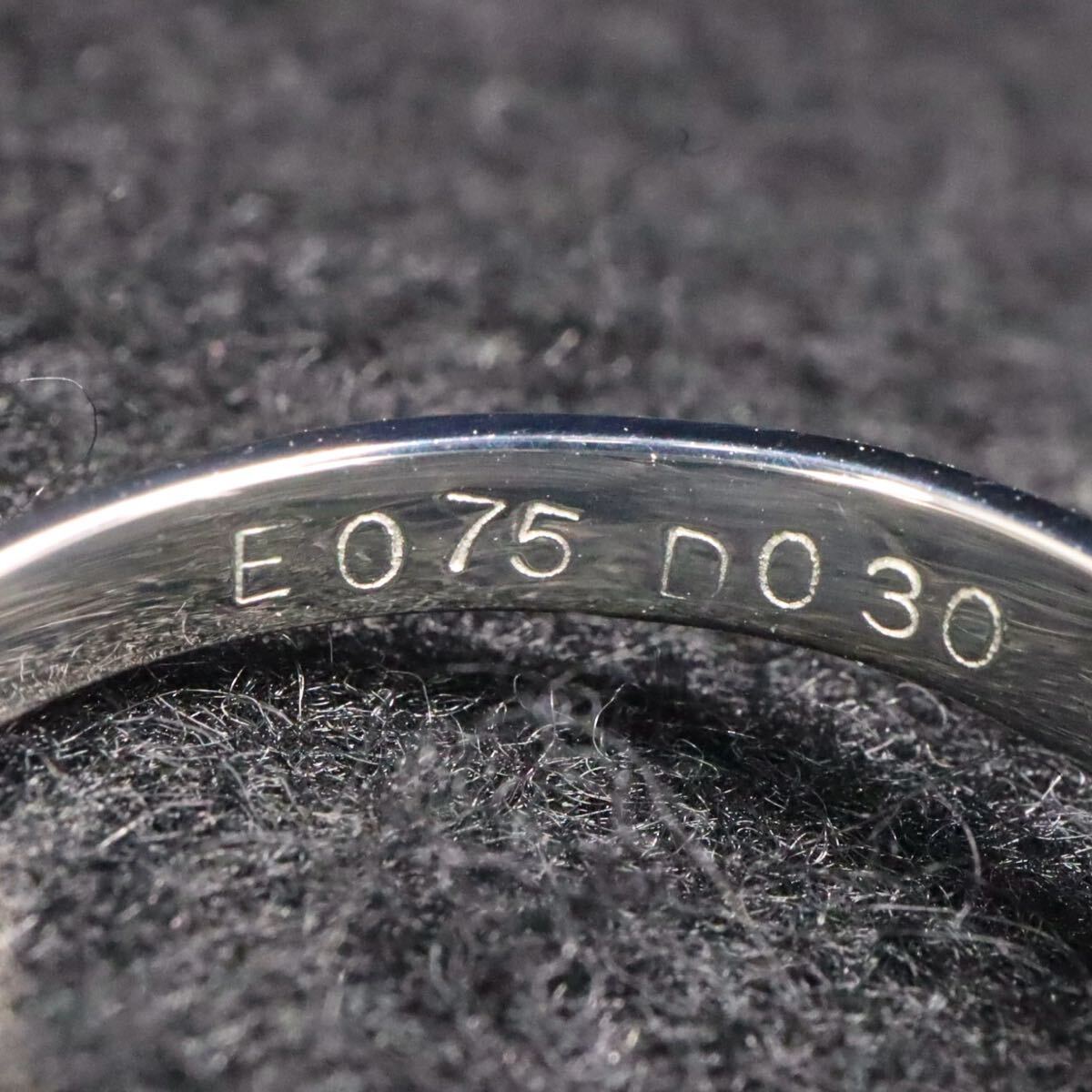 Yahoo!オークション - Pt900 Crecent vert(クレサンベール) エメラルド...