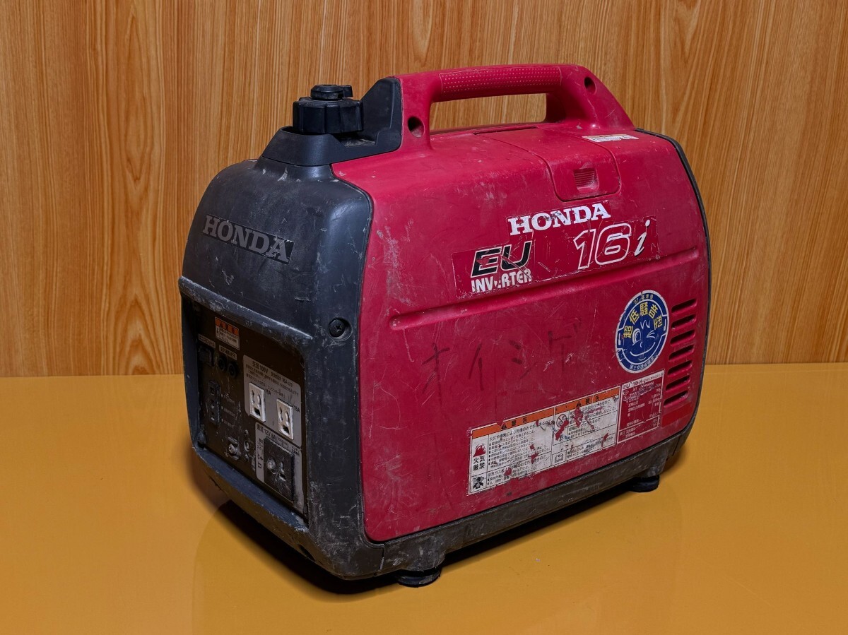 HONDA／ホンダ インバーター発電機 ポータブル発電機 EU16i 動作未確認(インバーター発電機)｜売買されたオークション情報、yahooの商品情報をアーカイブ公開 - オークファン ...