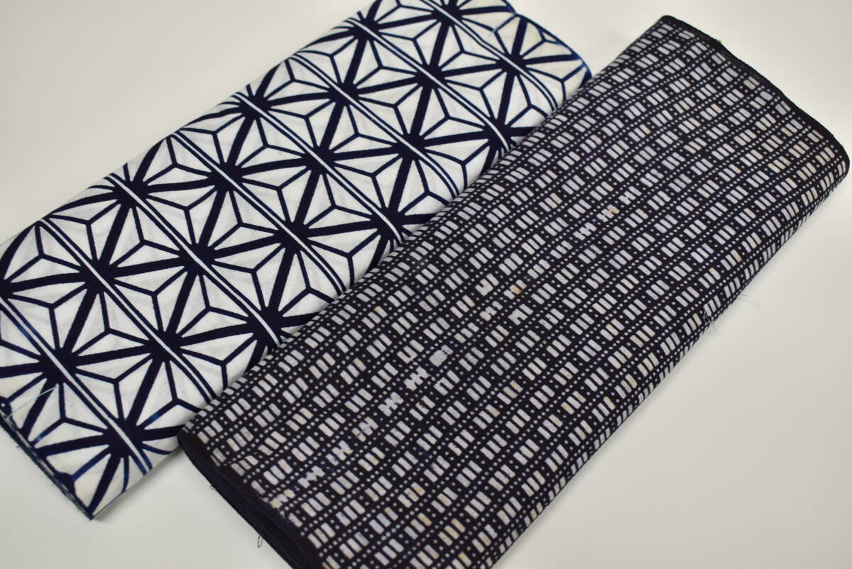 Yahoo!オークション - 【きものや】A435 すべて木綿浴衣反物 着尺 本染...