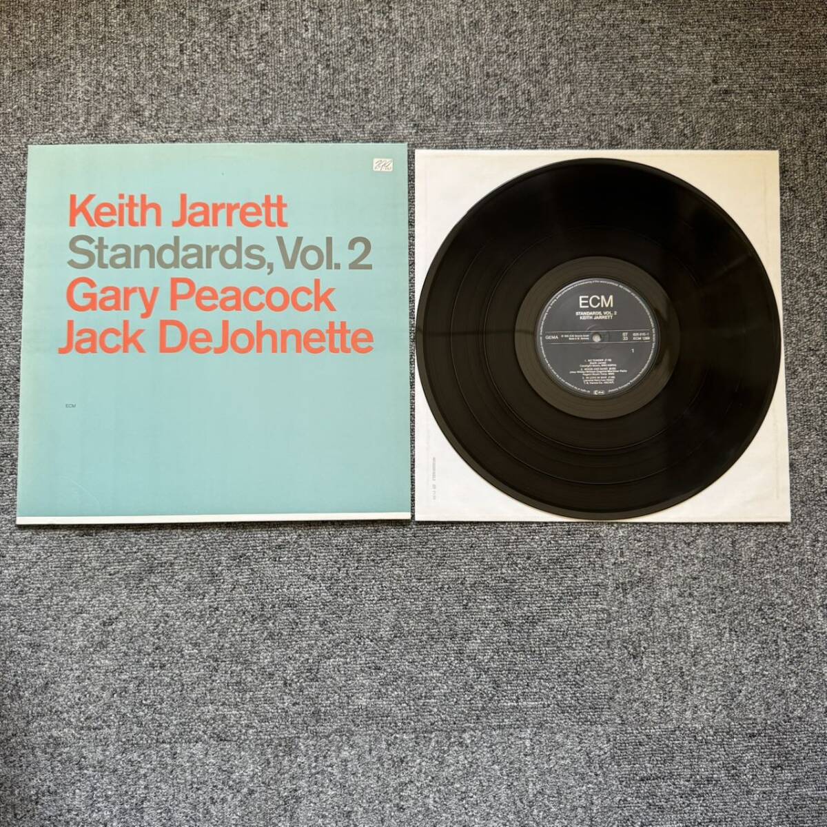 Yahoo!オークション - LP/ JAZZ Keith Jarrett / Standards vol2 ecm12...