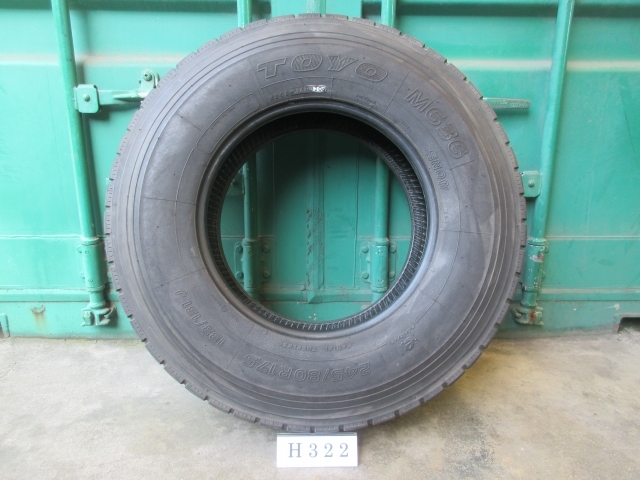 Yahoo!オークション - 245/80R17.5 トーヨー 在庫1本 屋内保管品 H322...
