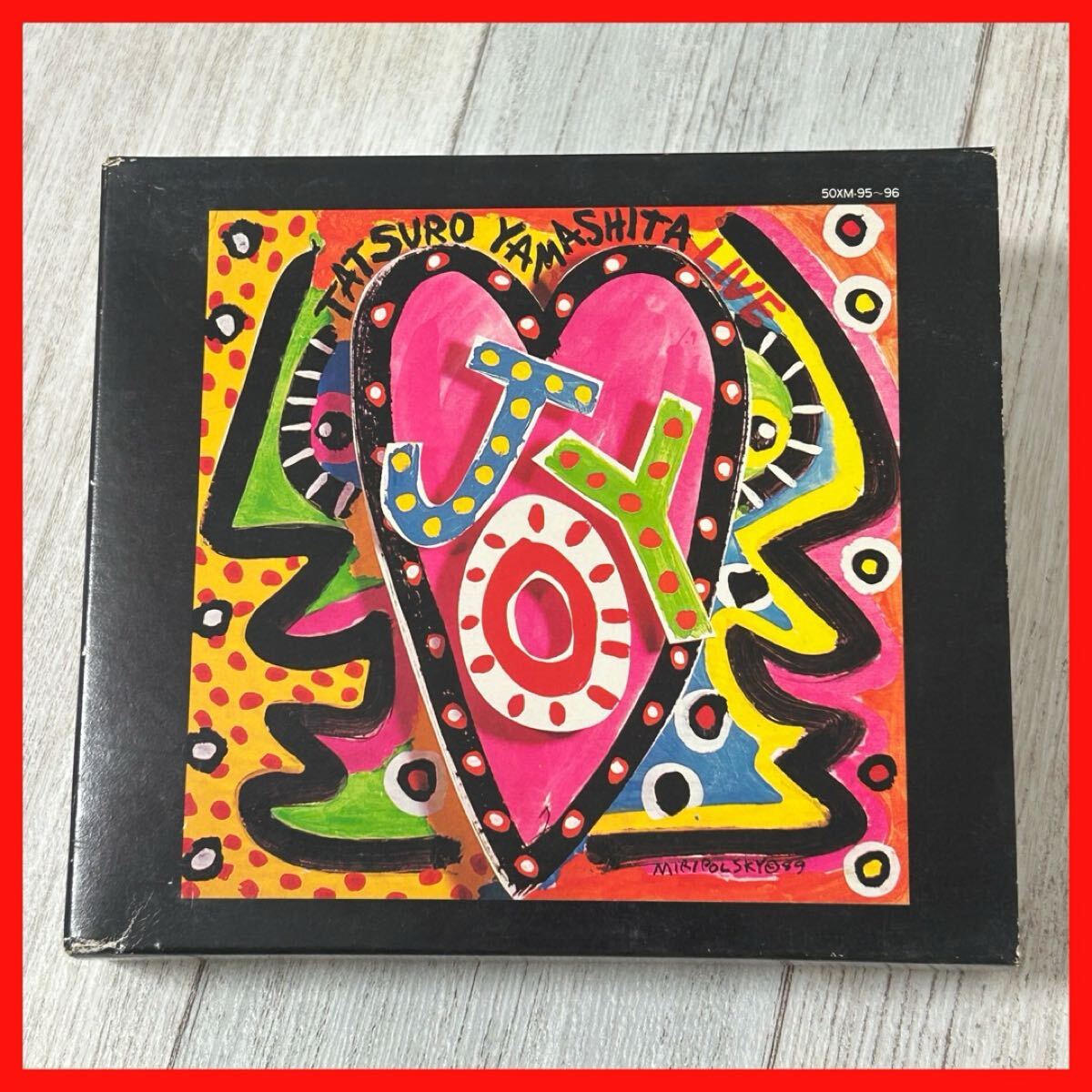 Yahoo!オークション - 【SC09】CD 山下達郎 JOY LIVE TATSURO YAMASHIT...