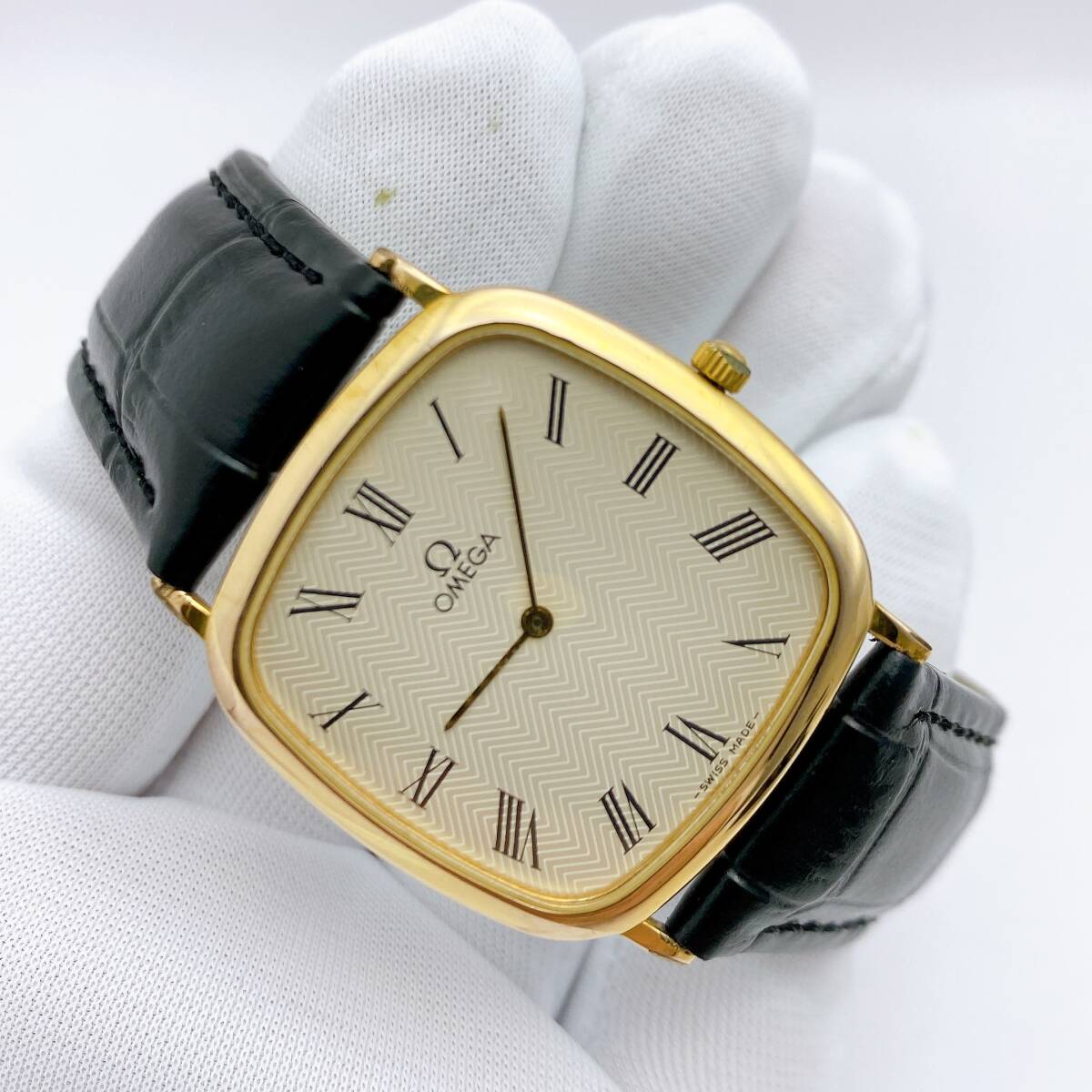 稼働】美品 オメガ OMEGA デビル DEVILLE メンズ 腕時計 稼働】美品 オメガ OMEGA デビル DEVILLE メンズ 腕時計
