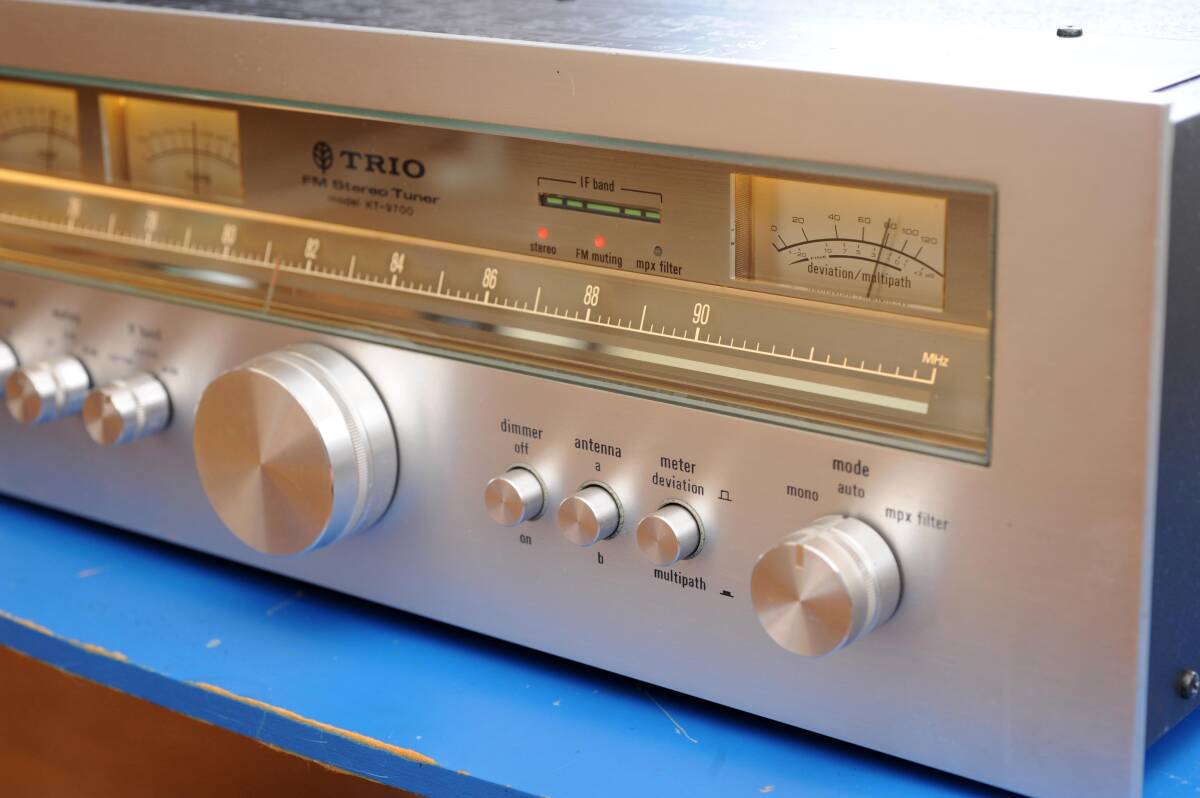 Yahoo!オークション - TRIO KT-9700 FM Stereo Tuner 実用品