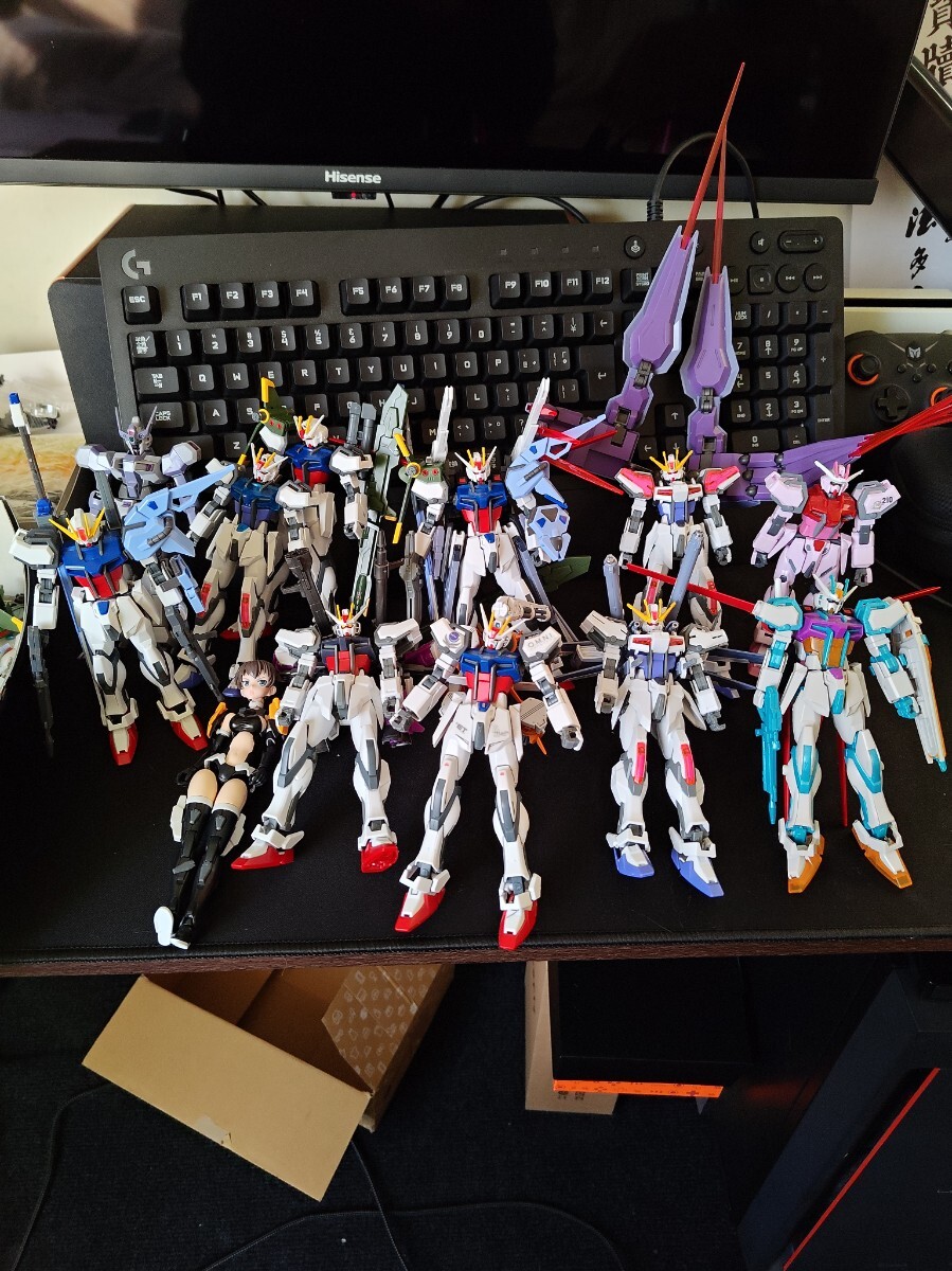 Yahoo!オークション - プラモ引退まとめ売り HG HGCE EG 30MS ガンプラ...