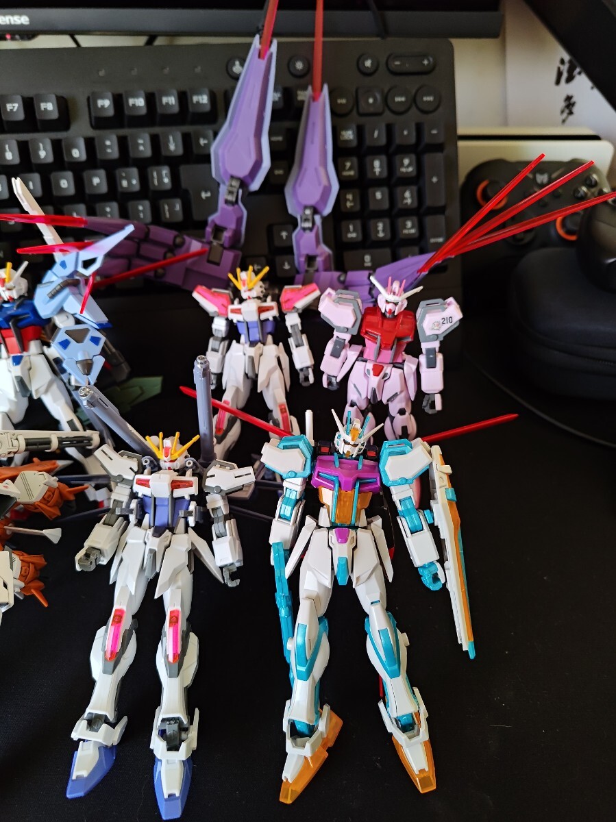 Yahoo!オークション - プラモ引退まとめ売り HG HGCE EG 30MS ガンプラ...