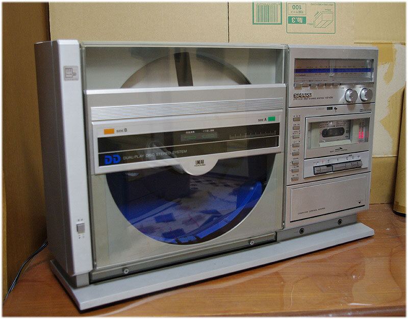 Yahoo!オークション - SHARP VZ-V3S 両面レコードラジカセ 一部訳あり