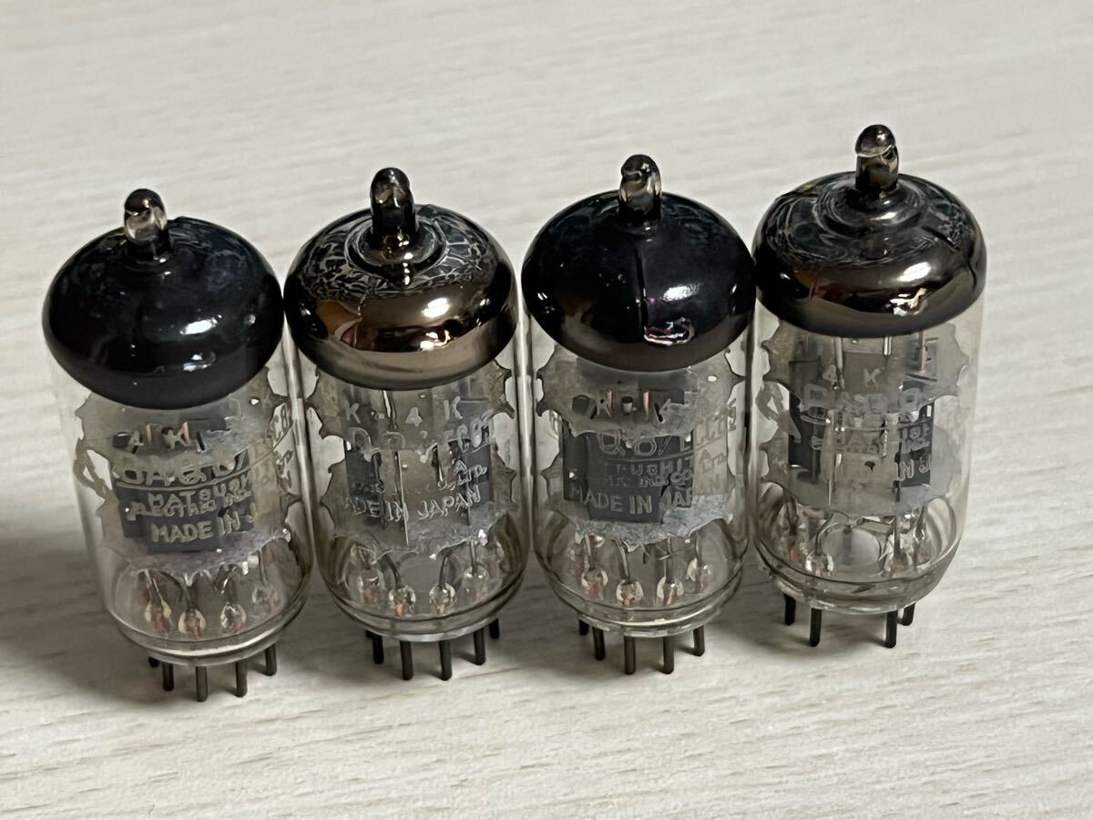 Yahoo!オークション - ECC85 6AQ8 4本同一ロット 4K 松下 試験済 真空...