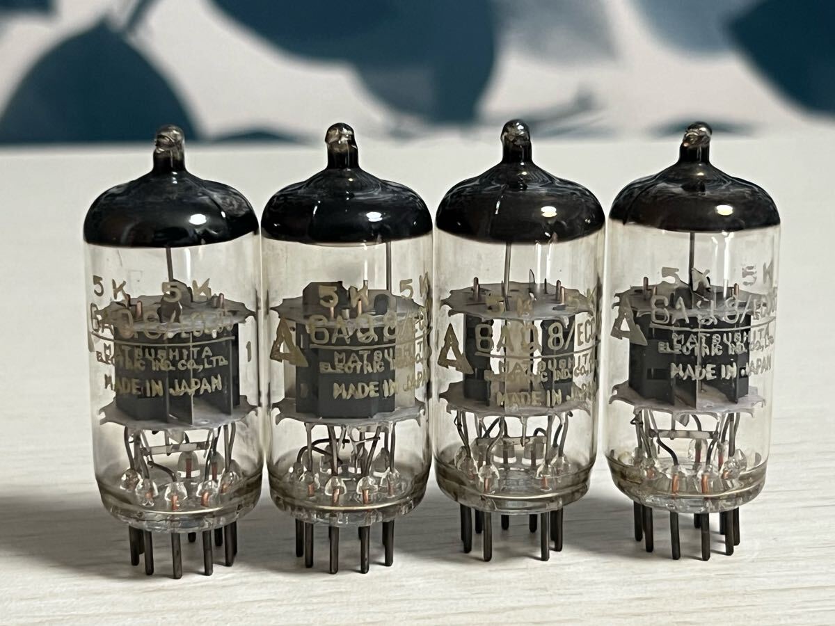 Yahoo!オークション - ECC85 6AQ8 4本同一ロット 5K 松下 試験済 真空...