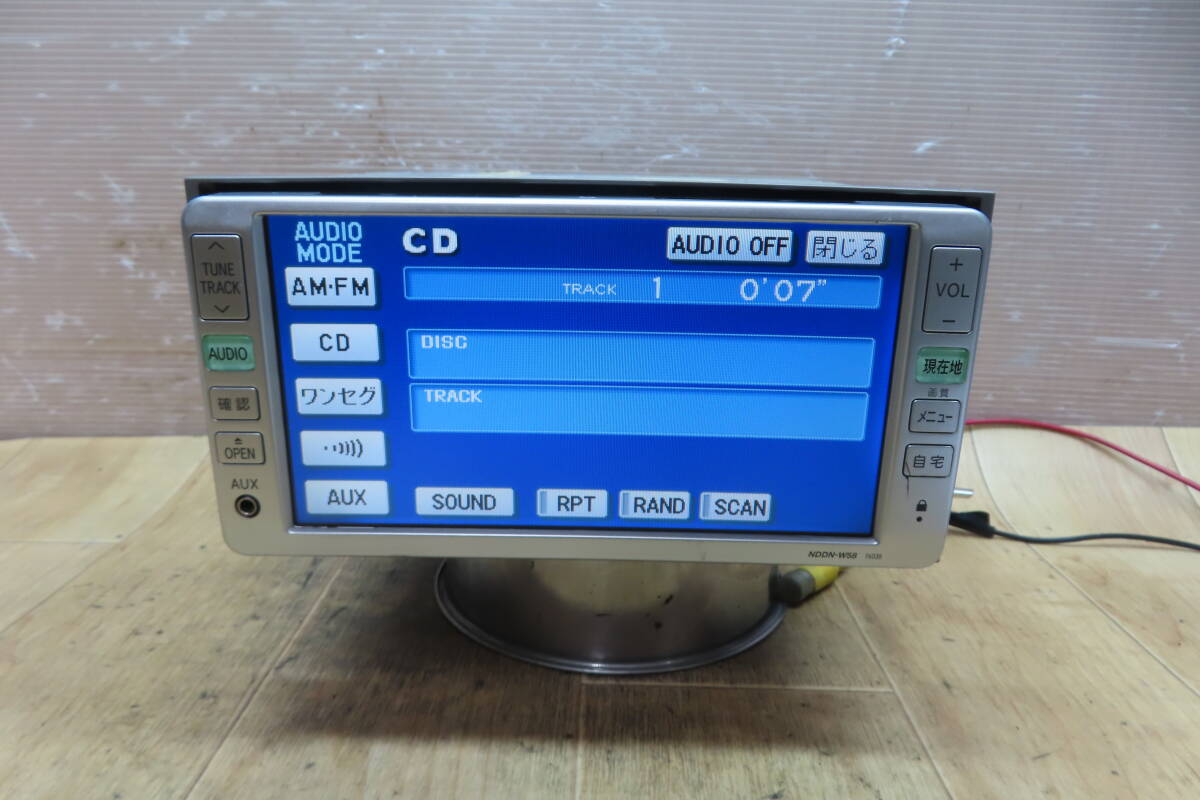 Yahoo!オークション - 動作保証付 F1959/トヨタ純正 NDDN-W58 DVDナビ ...