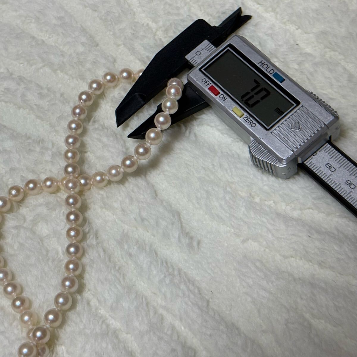 Yahoo!オークション - G26 アコヤ真珠 極美品 ネックレス 6.5〜7mm 42c...