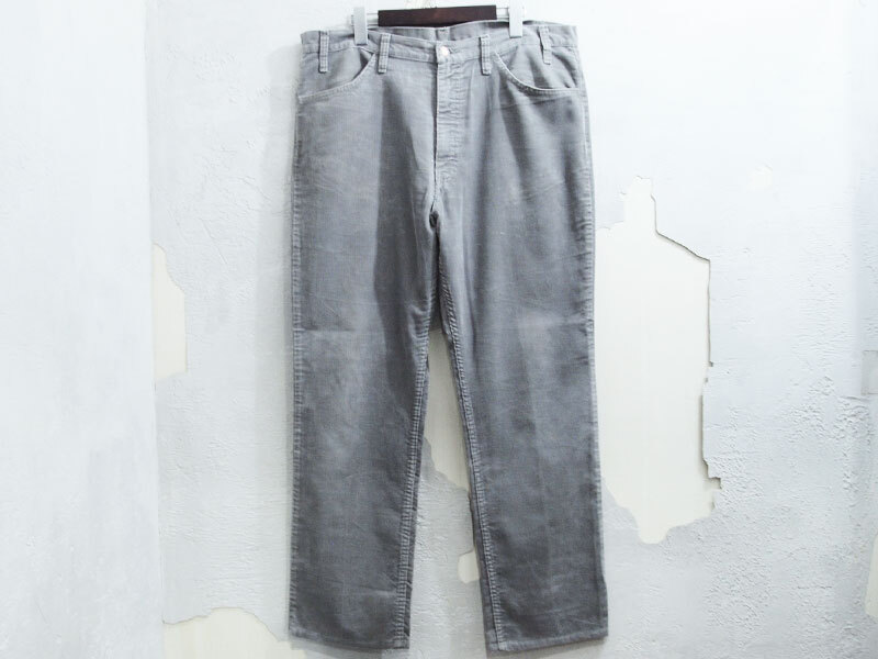 Yahoo!オークション - 希少 W38 80s Levi's 519 CORDUROY コーデュロイ...