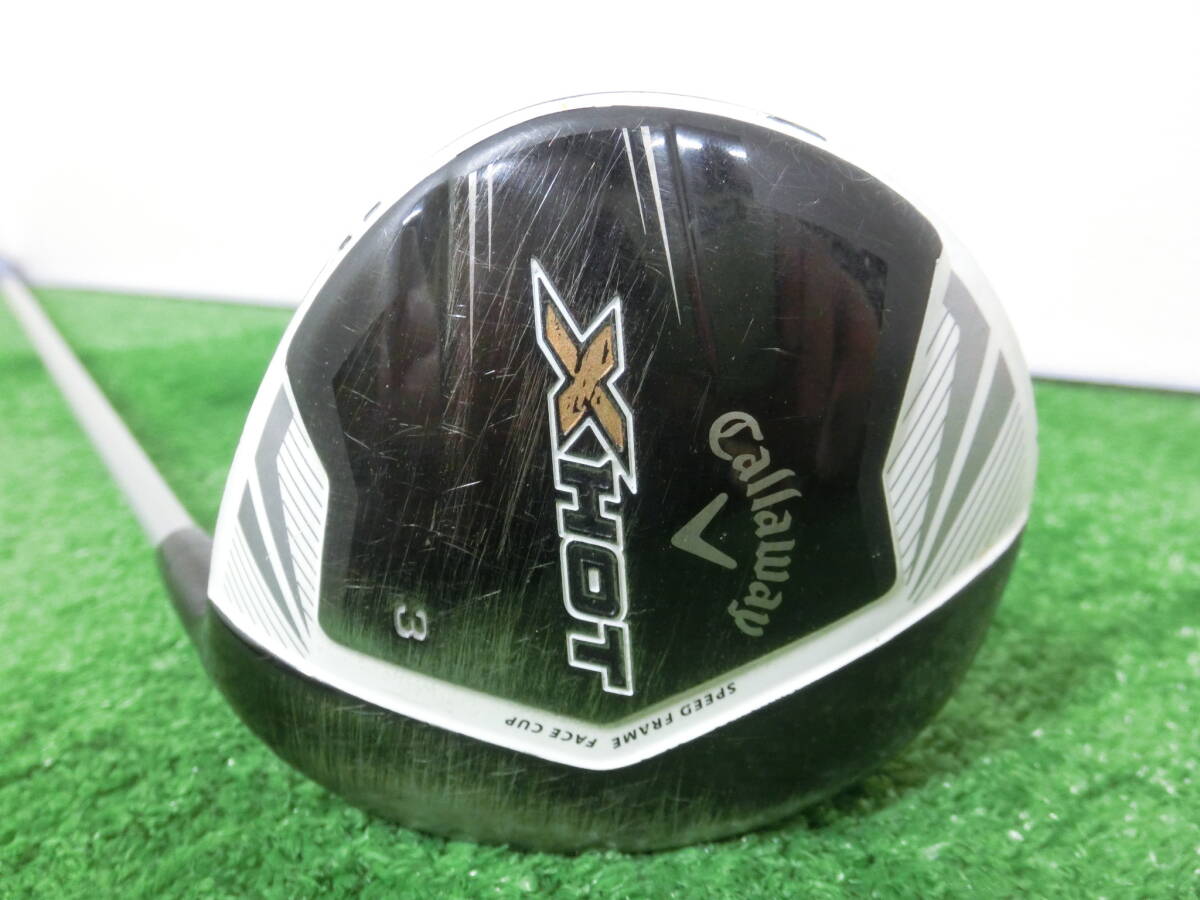 Yahoo!オークション - Callaway キャロウェイ X HOT 3W フェアウェイ...