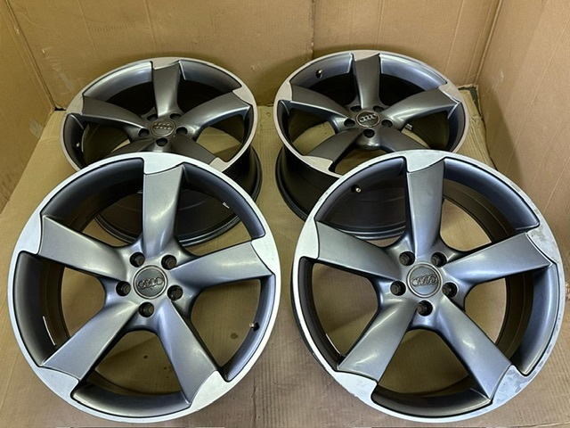 Yahoo!オークション - 中古ホイール4本セット AUDI A4 A5 S4 S5 A6 A7...