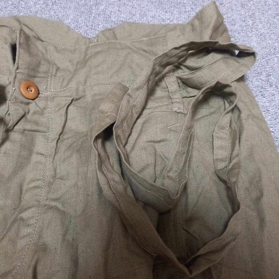 夏ズボン 半ズボン 防暑衣 軍服 軍隊 旧日本軍 日本軍 日本陸軍 夏ズボン 半ズボン 防暑衣 軍服 軍隊 旧日本軍 日本軍 日本陸軍