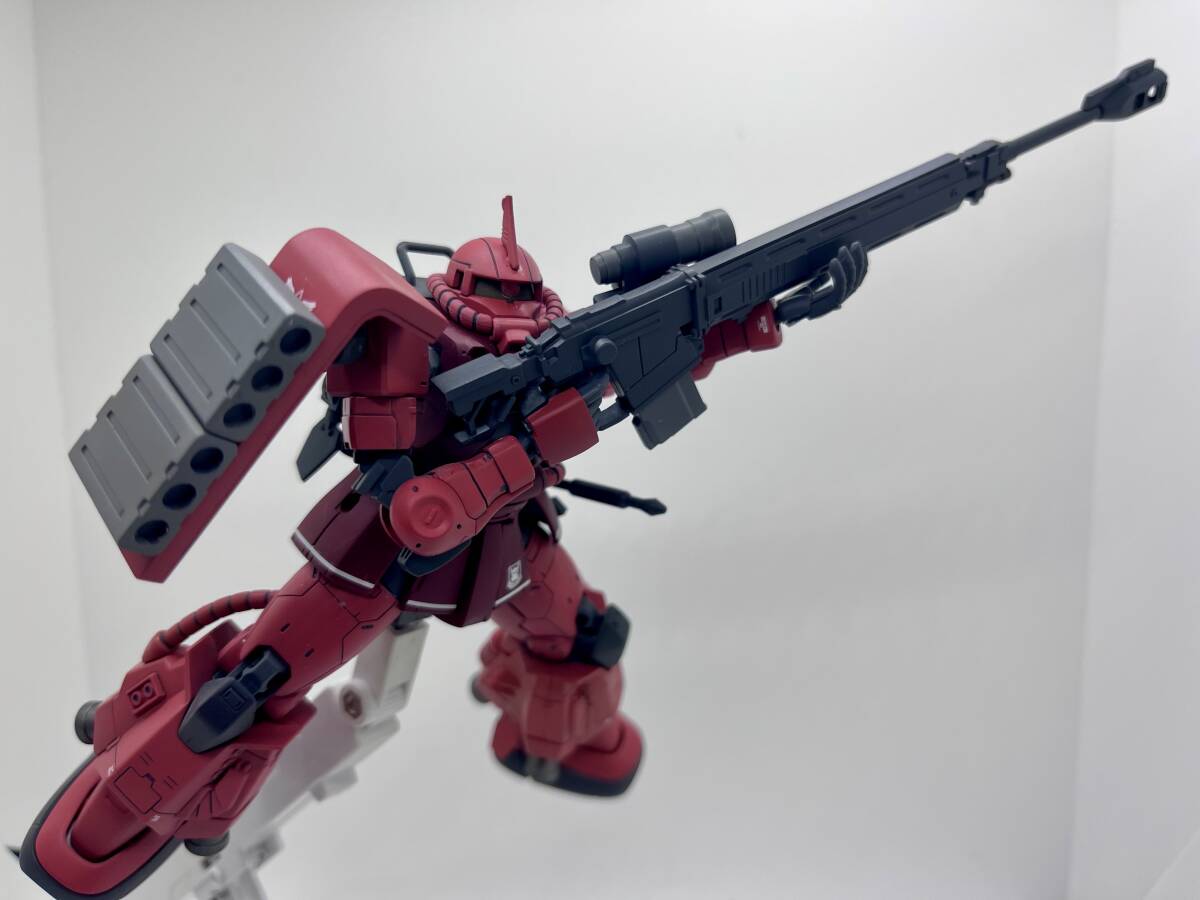 日本代購代標第一品牌【樂淘letao】－HG 1/144 シャア専用高機動型ザクⅡ塗装済み完成品