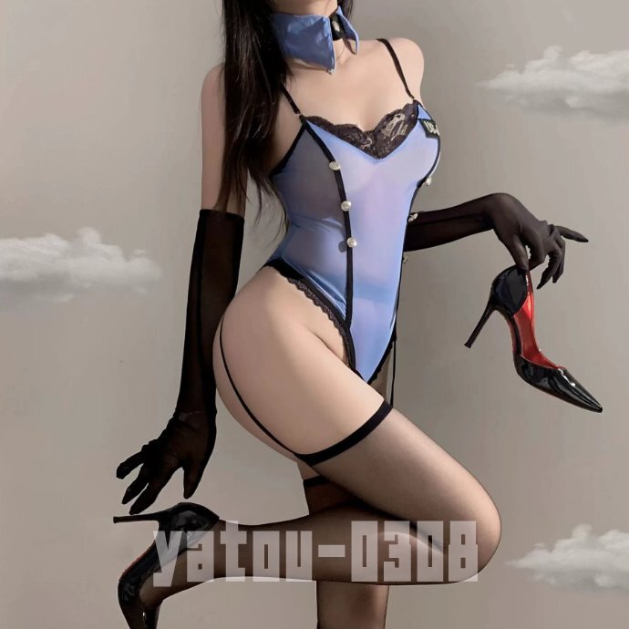 Yahoo!オークション - K128 コスプレウェア 透け透け シースルー ハイ...