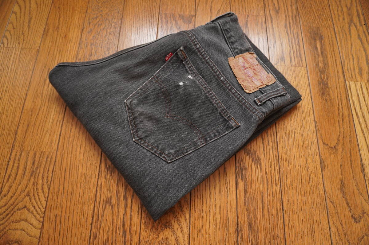 90年2月 アメリカ製 Levi's リーバイス 501 0658 ブラック W32 90年2月 アメリカ製 Levi's リーバイス 501 0658 ブラック W32