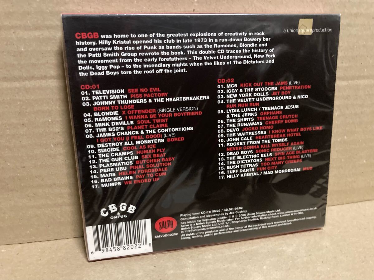 Yahoo!オークション - V.A.【2枚組CD THE DEFINITIVE STORY OF CBGB TH...