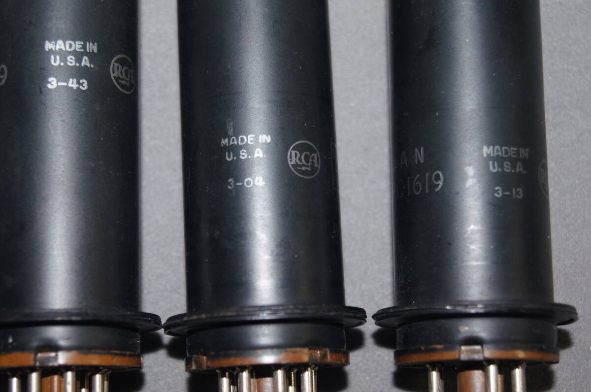 Yahoo!オークション - RCA 1619 4本 NOS品
