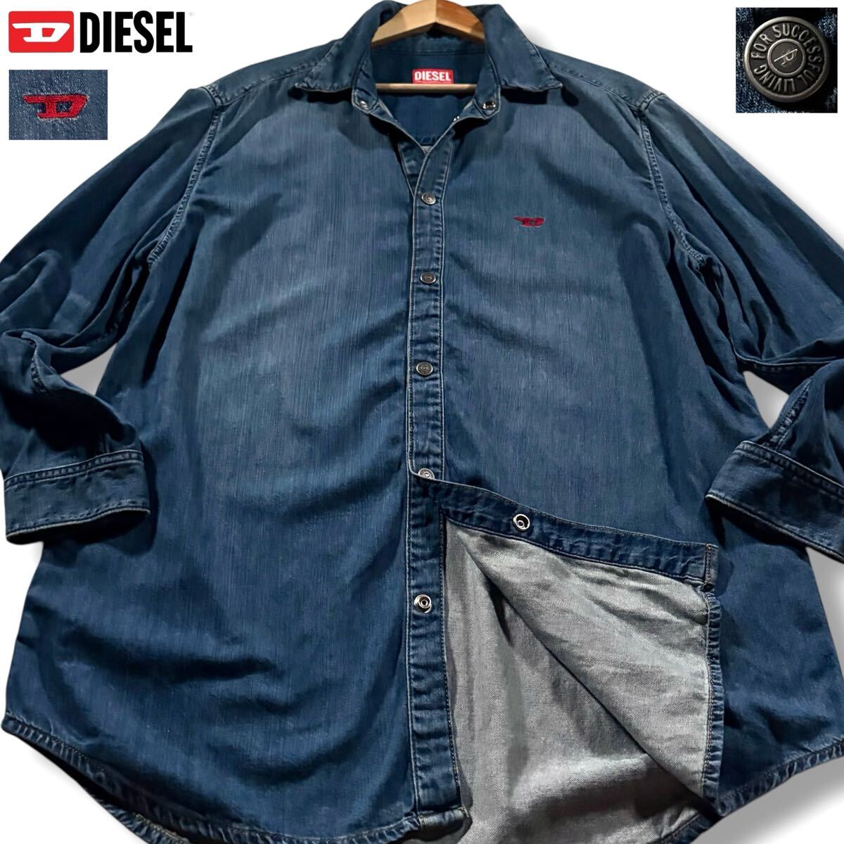極美品/XLサイズ相当○現行赤タグ DIESEL ディーゼル デニム 極美品/XLサイズ相当○現行赤タグ DIESEL ディーゼル デニム