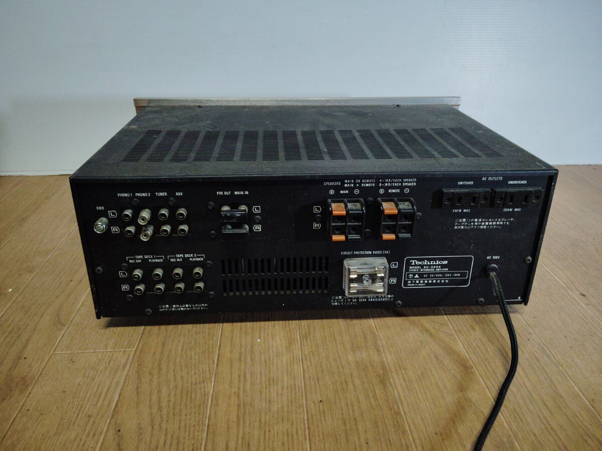 Yahoo!オークション - Technics テクニクス プリメインアンプ SU-8600