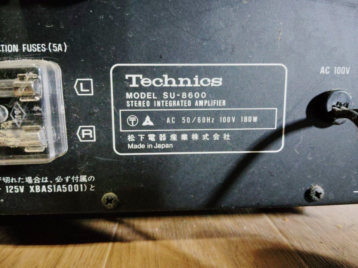 Yahoo!オークション - Technics テクニクス プリメインアンプ SU-8600