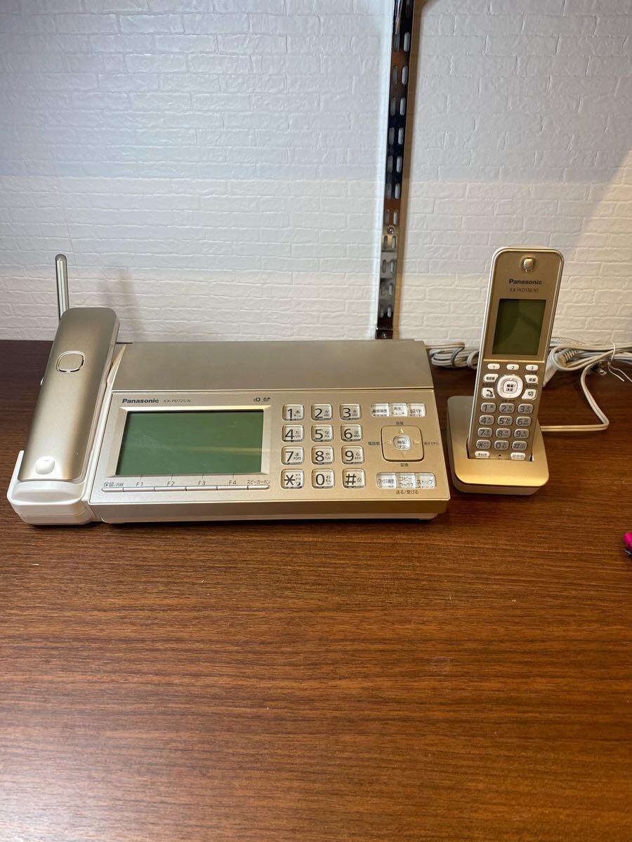 Yahoo!オークション - T3154/ パナソニック KX−PD725−N/KX−FKD556−...