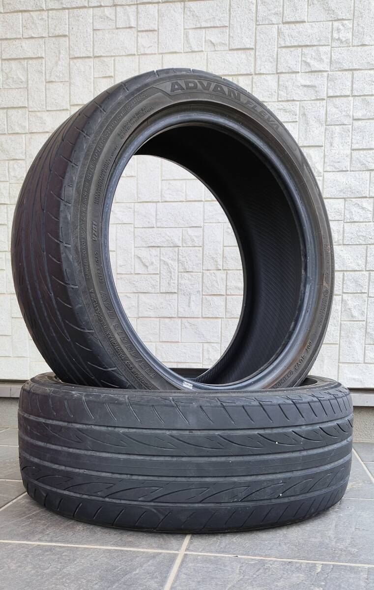 Yahoo!オークション - YOKOHAMA ADVAN FLEVA 195/45R/16 半山 2本 202...
