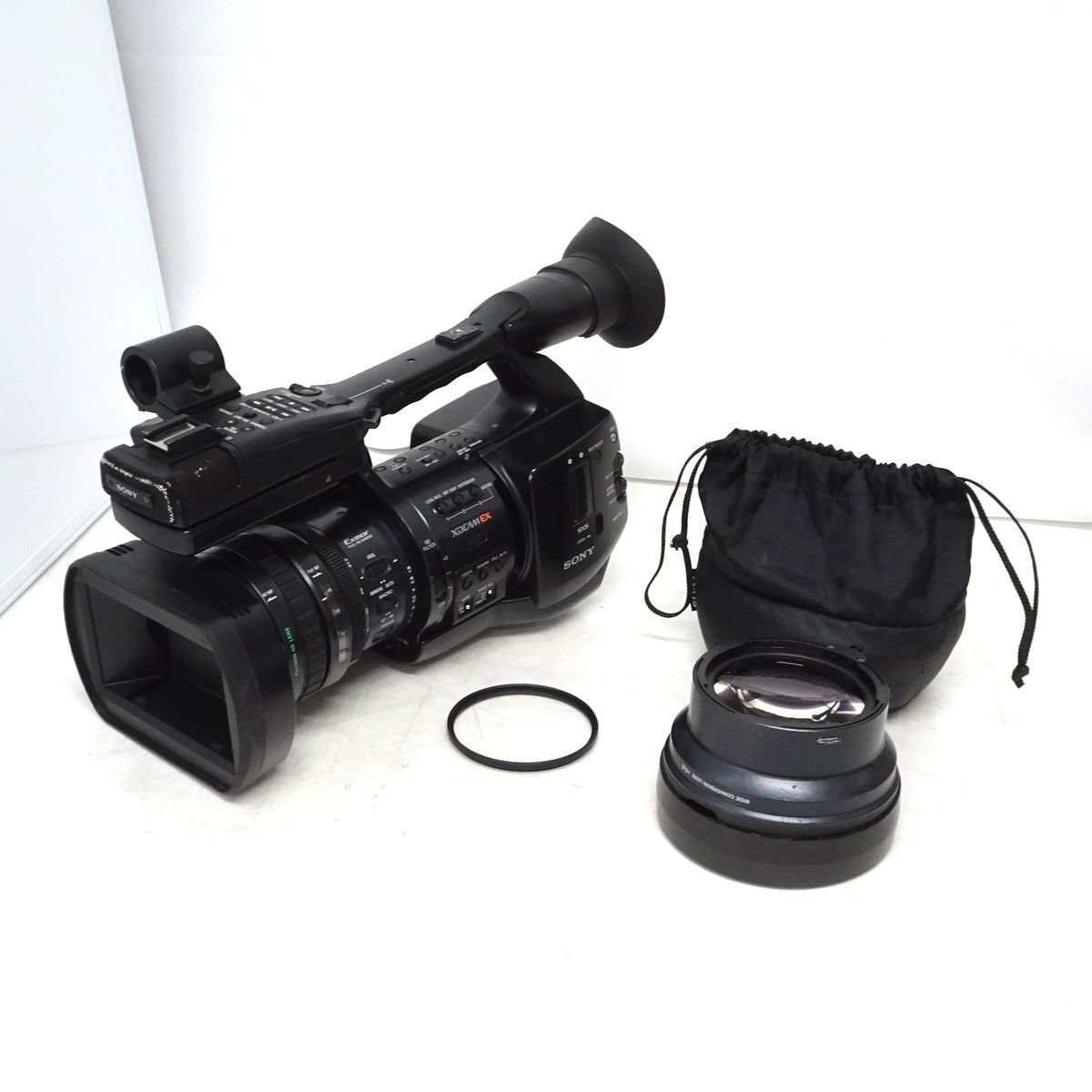Yahoo!オークション - SONY PMW-EX1R XDCAM EXカムコーダー（使用時間1...